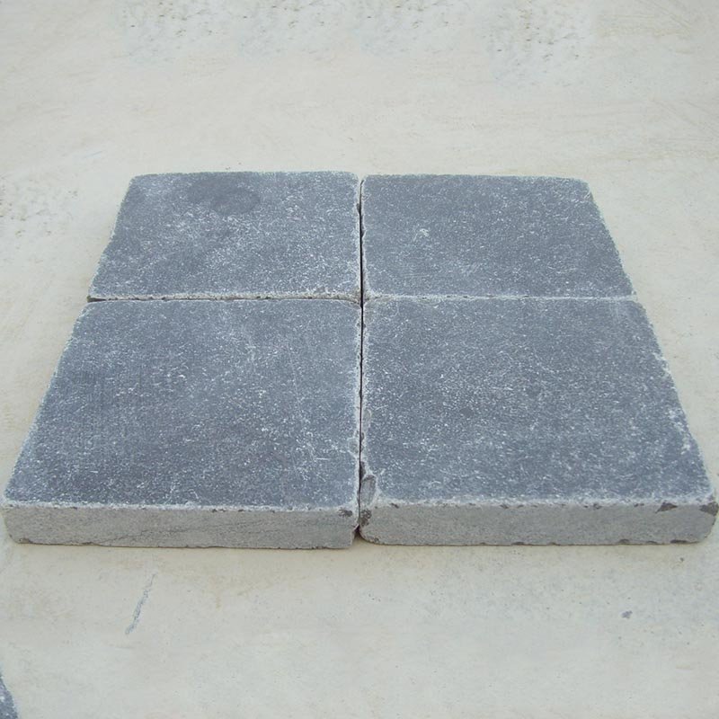 tumbled blue stone tiles