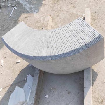 Chinese bluestone roadway kerb blue limestone landscape curb curved ...