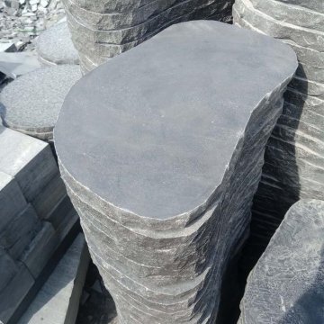Blue limestone round flagstone Bluestone stepping Antique Chinese ...