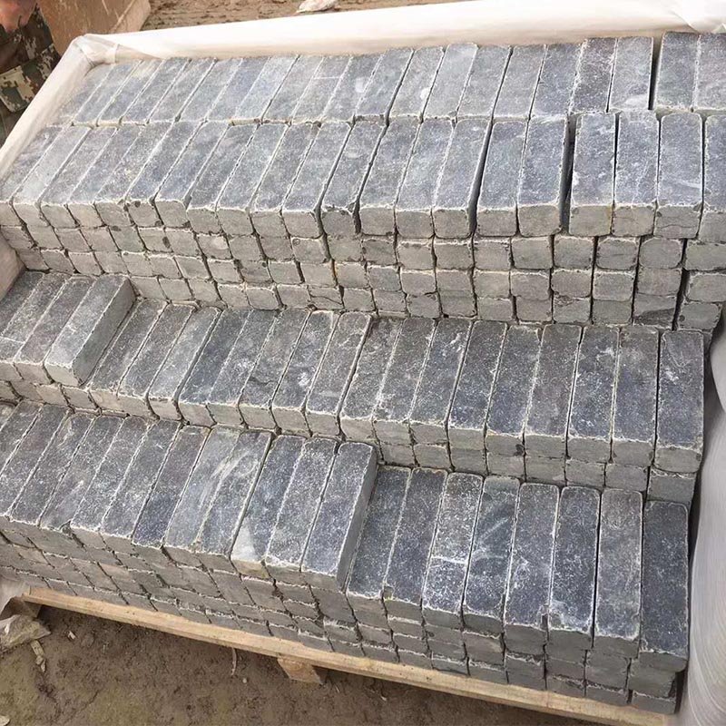 tumbled blue stone tiles